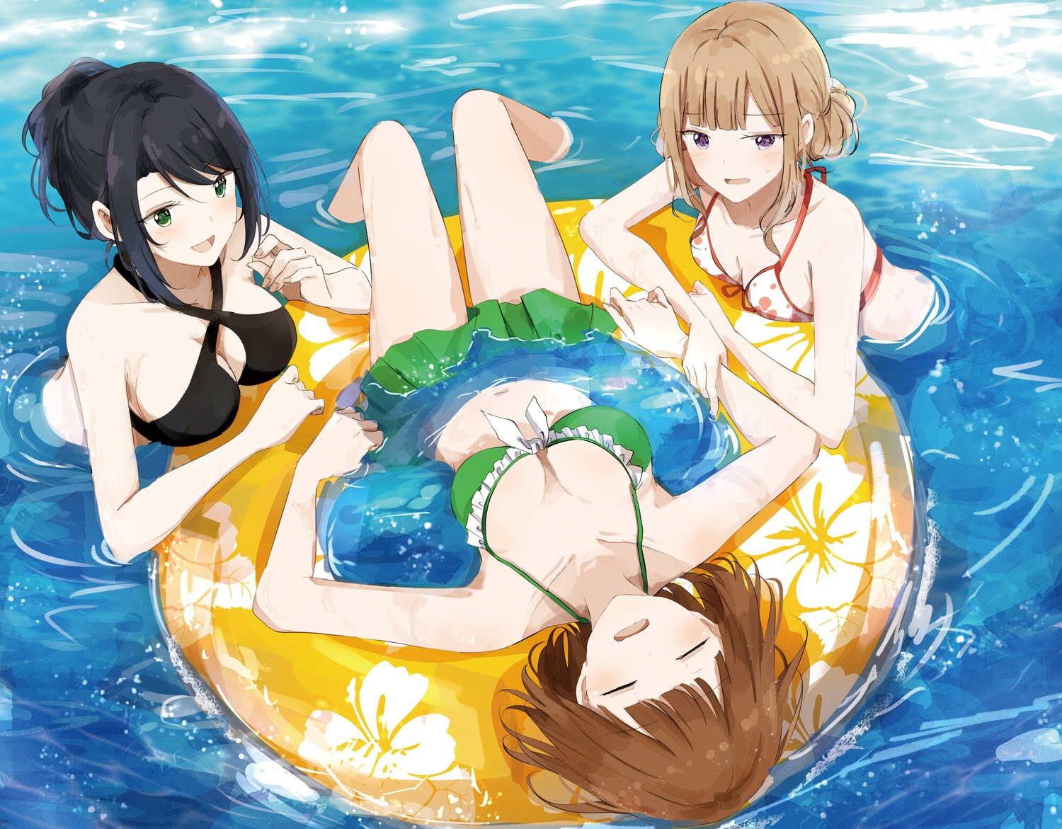 shiina kuro bikini bikini top swimsuits wet | #1045274 | yande.re